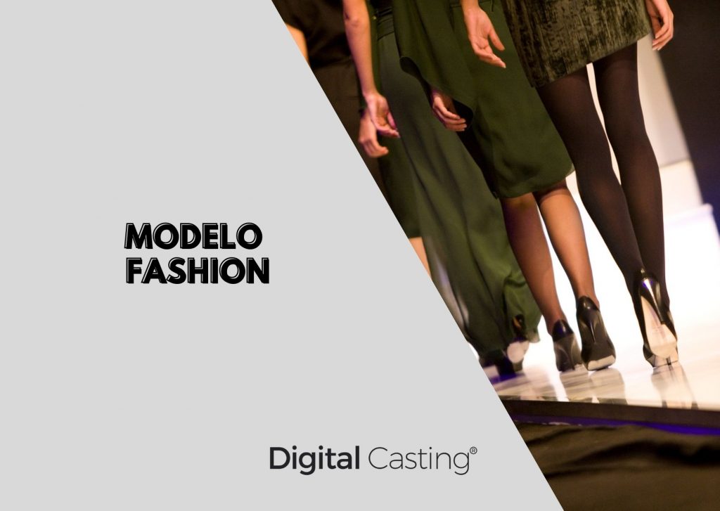 Modelo Fashion - Digital Casting